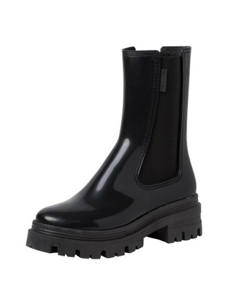 Tamaris Damen Rubberboots Blockabsatz; BLACK/schwarz; 40 EU