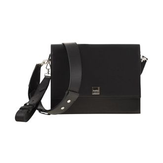 Max Mara Structured Flap Crossbody Bag - - Bags - Damen - Schwarzk - ONE SIZE