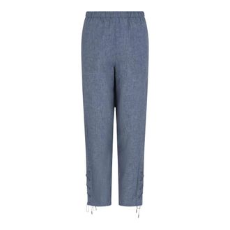 Emporio Armani Damen, Hosen, Blau, XSGr&ouml;&szlig;e