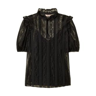 Twinset Femme, Blouses et Chemises, Noir, Taille: 34 FR Twin-set Sweaters