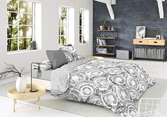 Pierre Cardin Bettbezug, Polycotton, Grau, 90