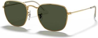 Ray-Ban unisex, Accessoires, Jaune, Taille: 51 MM Rb3857 Frank Lunettes de soleil