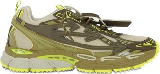 Off-white baskets à patch logo - Vert