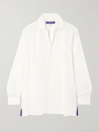 Ralph Lauren Collection Chemise En Voile Capri - Crème