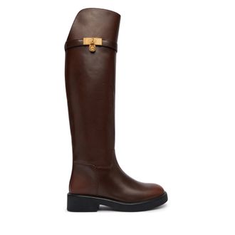 Michael Kors Stiefel MICHAEL Michael Kors Hamilton Moderne 40F6HAFB5L Braun