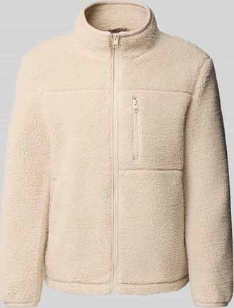 s.Oliver Red Label Teddyjacke mit Brustrei&szlig;verschlusstasche
