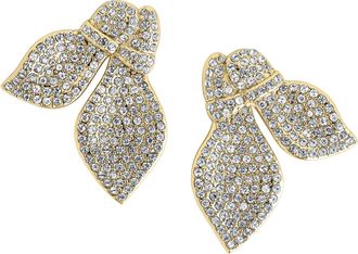 Classyandfabulous Jewelry Ohrringe Crystal Leaf