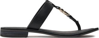 Tommy Hilfiger Zehentrenner Th Elevated Sandal FW0FW07174 Schwarz