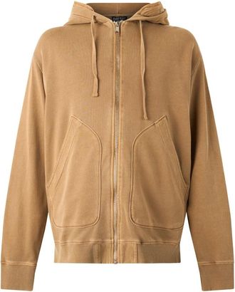 Diesel SweaT-shirt zipp&eacute; - Homme - Sweatshirts et sweats &agrave; capuche - Beige - Taille: 3XL