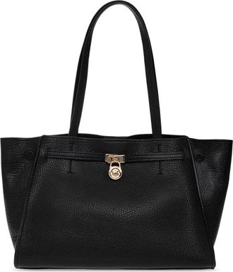 Michael Kors Hamilton Moderne Gro&szlig;e Ledertasche - - Bags - Damen - Schwarzk - ONE SIZE