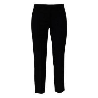 Max Mara Straight Leg Hose - - Trousers - Damen - Schwarzk - 2XS