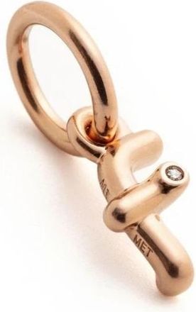 Pandora Buchstabe F Skript Alphabet Anh&auml;nger - - Accessories - Damen - Gelb - ONE SIZE