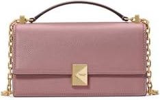 Kate Spade New York Femme Deco Mini Leather Flap Chain Crossbody Bandoulière, Rose crépusculaire, Taille Unique