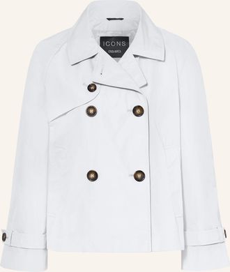 Cinzia Rocca Icons Cinzia Rocca Trench-Jacke blau