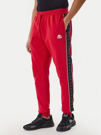Kappa Jogginghose Banda Alanz 3 321Y8FW Rot Comfort Fit