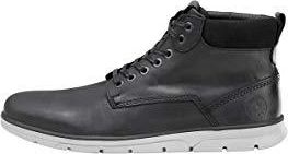 Jack & Jones Jfwtubar Leather Anthracite STS Homme Chukka Boots, Gris Anthracite Anthracite, 42 EU