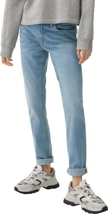 s.Oliver Damen Jeans-Hose, Slim Fit, Blau,32W / 32L