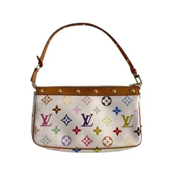 Louis Vuitton Pre-owned Canvas Clutch - - Pre-owned - Damen - Wei&szlig; - ONE SIZE