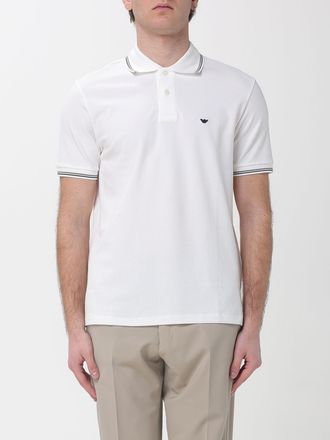 Emporio Armani Polo EMPORIO ARMANI Homme couleur Blanc