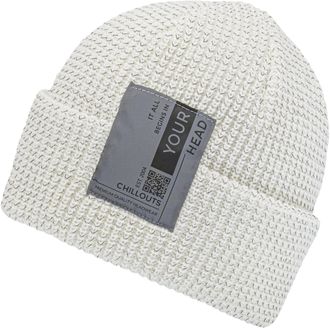 Chillouts Damen Pius Hat Wintermütze, Off White Reflective, Einheitsgröße EU