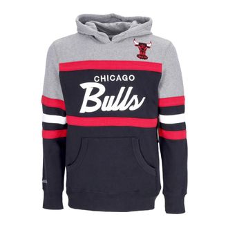 Mitchell & Ness Chicago Bulls Hoodie Hardwood Classics Schwarz - - Sweatshirts & Hoodies - Herren - Mehrfarbig - L