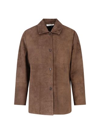 Max Mara Suede Shirt Jacket