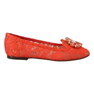 Dolce & Gabbana Ballerinas - - Shoes - Damen - Rot - 35 EU