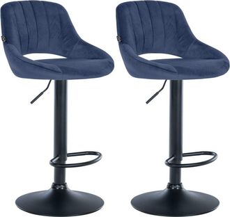 Clp 2er Set Barhocker Milet Samt B