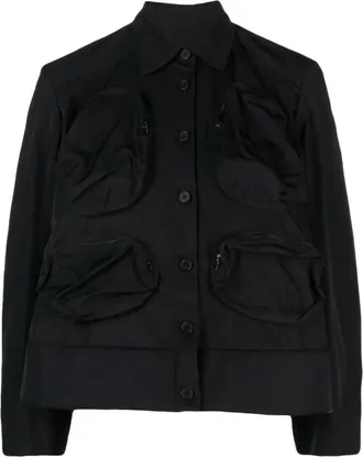 Melitta Baumeister Melitta Baumeister, Femme, Vestes, Noir, Taille: 44 FR Veste chemise