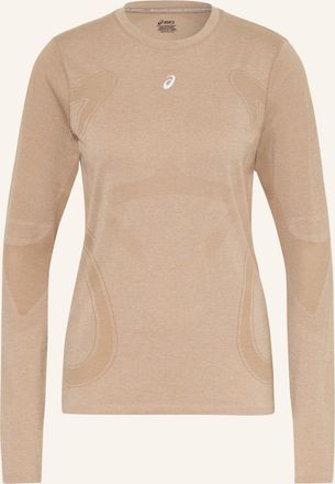 Asics Asics Laufshirt Road Seamless Ls beige