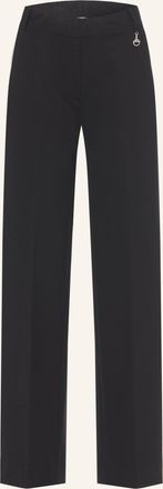 Sem per Lei Sem Per Lei Marlenehose Aus Jersey schwarz