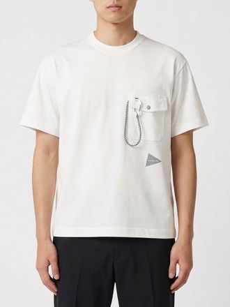 And Wander T-Shirt AND WANDER Herren Farbe Wei&szlig;