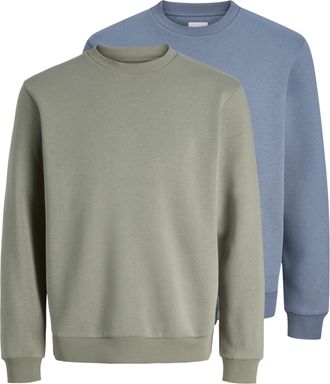 Jack & Jones Jjebradley Sweat Crew 2Pk Mp