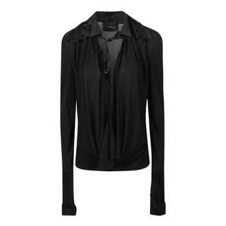 John Richmond Blouse Sattivi - Femme - Blouses et Chemises - Noir - Taille: 38 FR