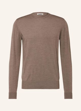 Stefan Brandt Pullover Enno Aus Merinowolle beige