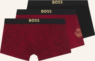 HUGO BOSS Boxershort Trunk 3p Cny rot