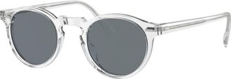 Oliver Peoples unisex, Accessoires, Gris, Taille: 50 MM Gregory Peck Sun