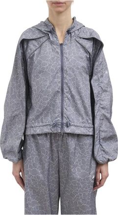 adidas by Stella McCartney Femme, Vestes, Gris, Taille: 38 FR Track Jacket Stampata