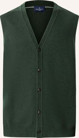 Hackett Pullover Wool Cash Mix Wcoat gruen