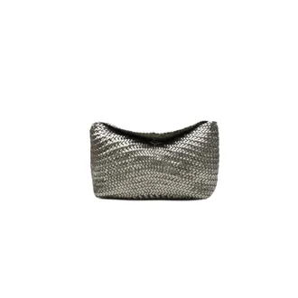 Dragon Diffusion Diagonal Weave Flap Corsina Bag - - Bags - Damen - Grau - ONE SIZE