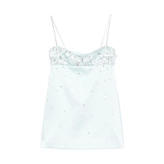 Retrof&ecirc;te Femme, Robes, Bleu, Taille: 38 FR Robe Orn&eacute;e Lorelai