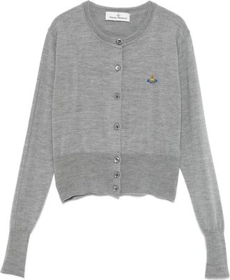Vivienne Westwood Femme, Pulls, Gris, Taille: 36 FR BEA Cardigan