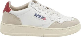 Autry Femme, Chaussures, Blanc, Taille: 36 EU Medalist Low Baskets