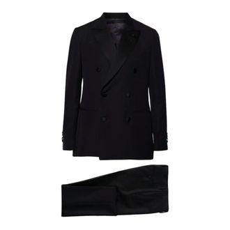 Lardini Zweireiher Anzug Set - - Suits - Herren - Blau - M