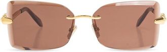 Bulgari Lunettes de soleil Serpenti Viper - Femme - Accessoires - Brun - Taille: ONE Size