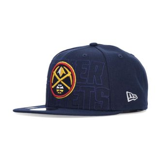 New Era Denver Nuggets Flache Schirm Snapback Kappe - - Accessories - unisex - Blau - ONE SIZE