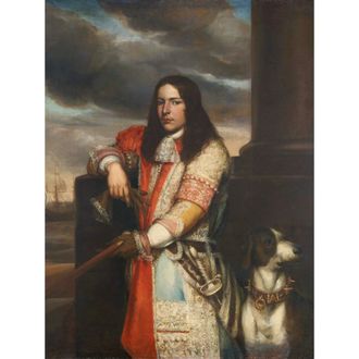 Artery8 Lievens Vizeadmiral Angel De Ruyter Ungerahmter, extragroßer Leinwanddruck