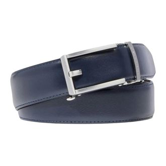 Piquadro No-holes Lederg&uuml;rtel - - Accessories - Herren - Blau - ONE SIZE