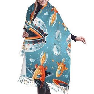 Generic Fus&eacute;es De Dessin Anim&eacute; Femme Scarf &Eacute;pais &Eacute;charpe Chaud Foulard Pour Hiver Soir&eacute;e Automne Mariage
