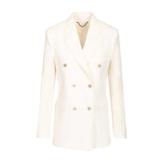 Golden Goose Double-Breasted Blazer - - Jackets - Damen - Wei&szlig; - L